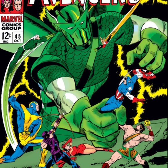 Marvel | Other | Avengers 45 Low Grade Blitzkrieg In Central Park 967 ...